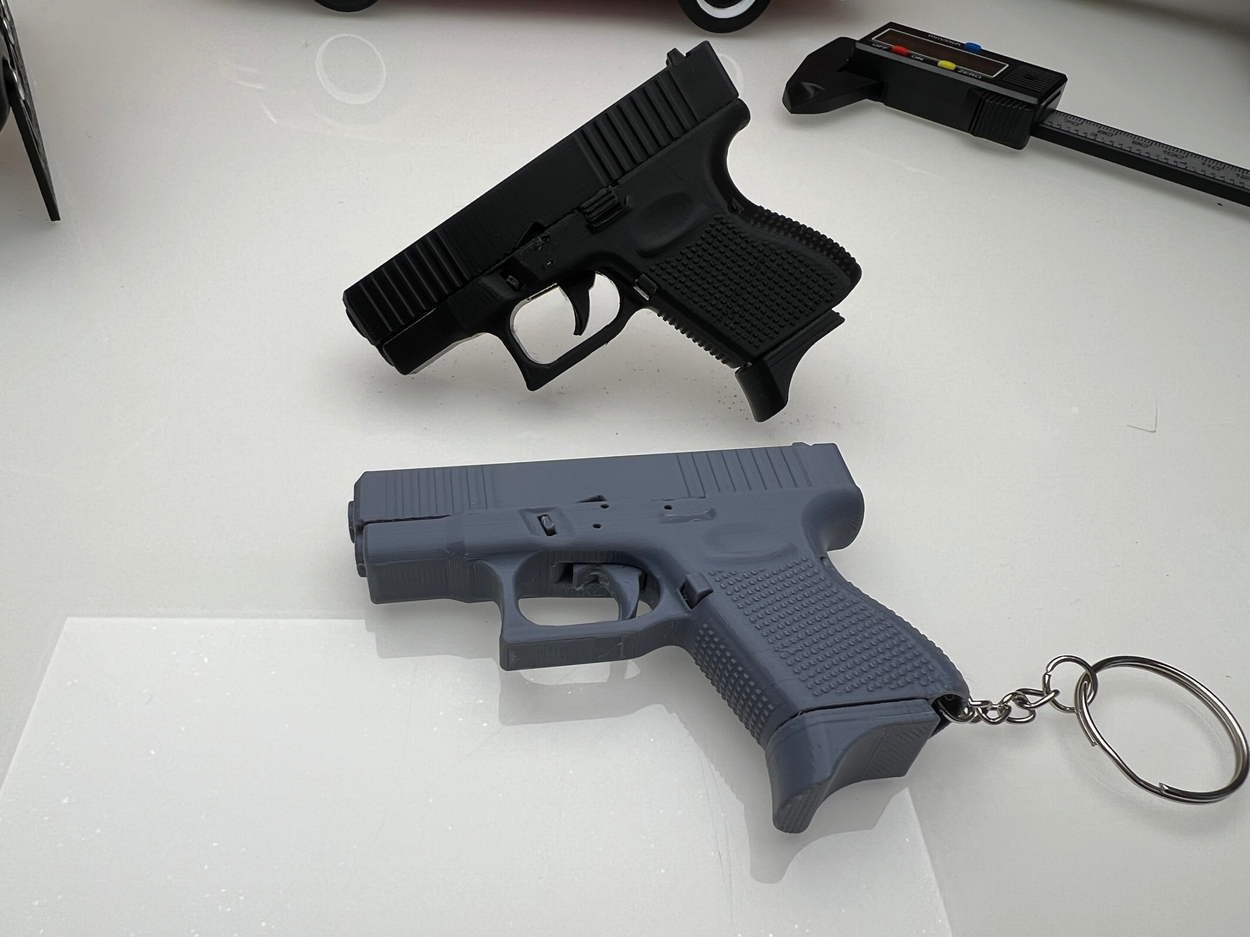 Fidget Glock 19 Μπρελόκ – Layer3D